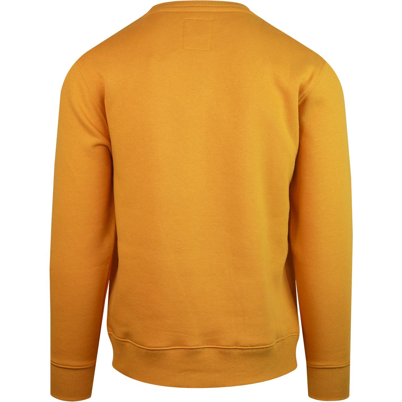 ALPHA INDUSTRIES Retro Basic Small Logo Sweater Wheat