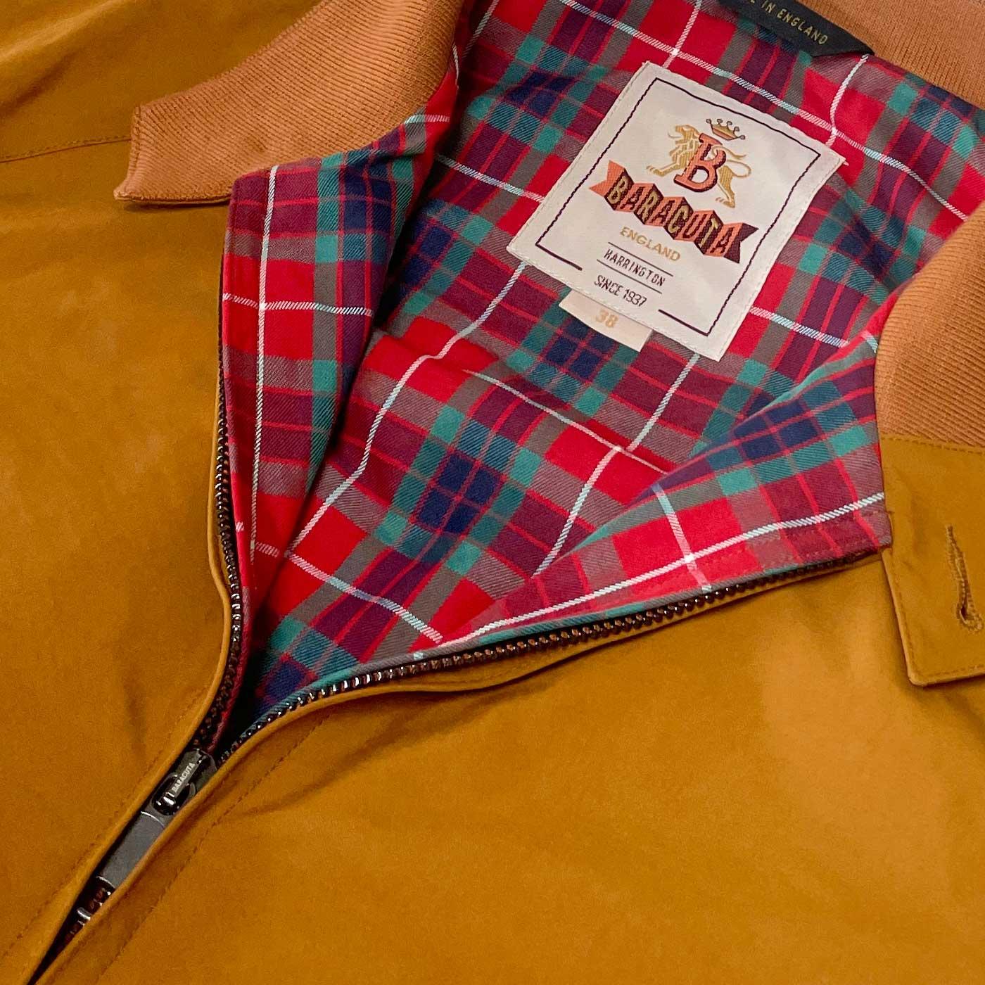 Baracuta G9 Original Made in England Harrington Pumpkin spice