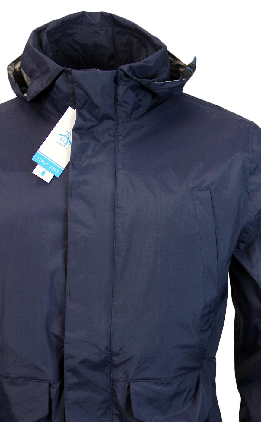 ORIGINAL PENGUIN Quntic Retro Indie Field Jacket in Dark Sapphire