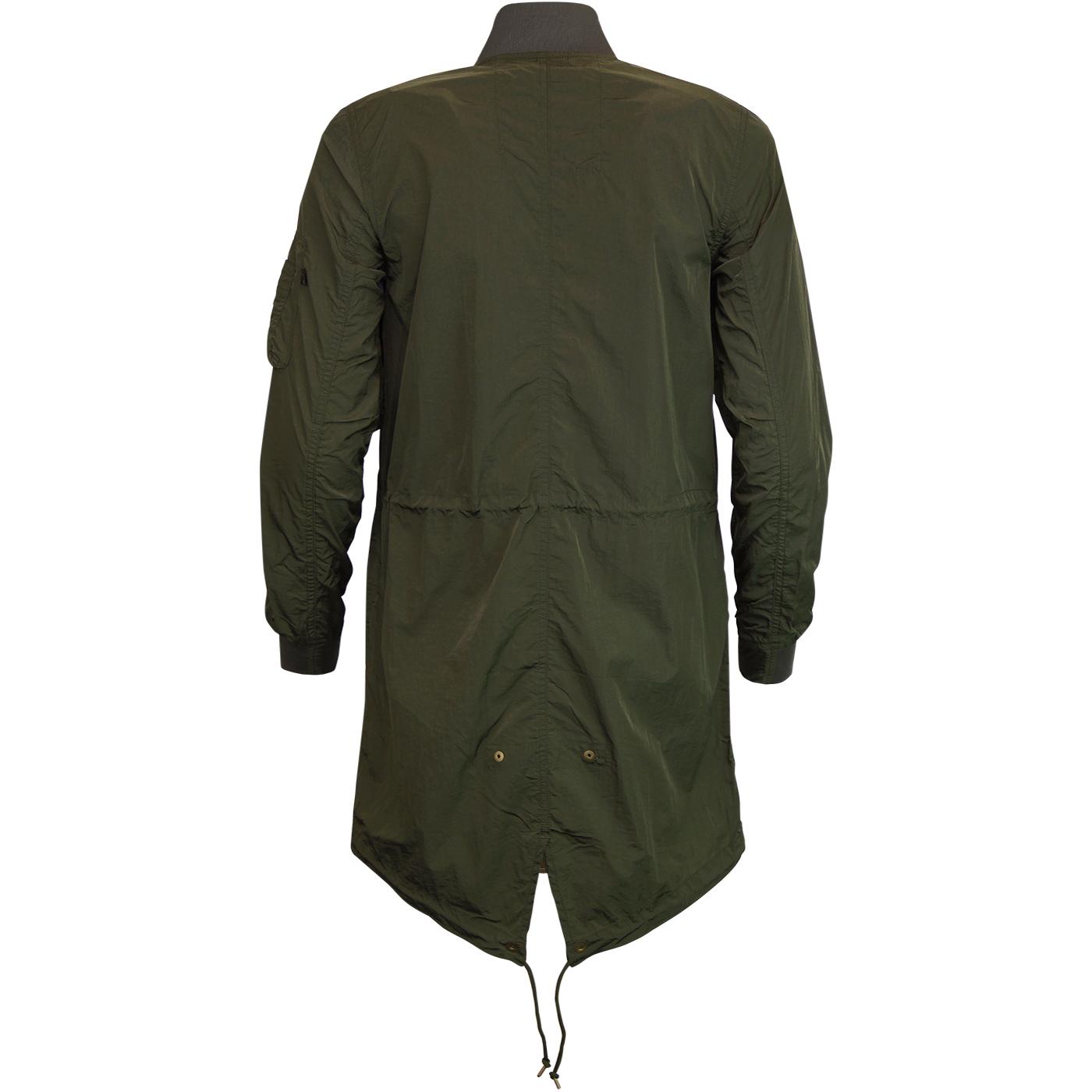 ALPHA INDUSTRIES Women's MA-1 Fishtail Bomber Jacket