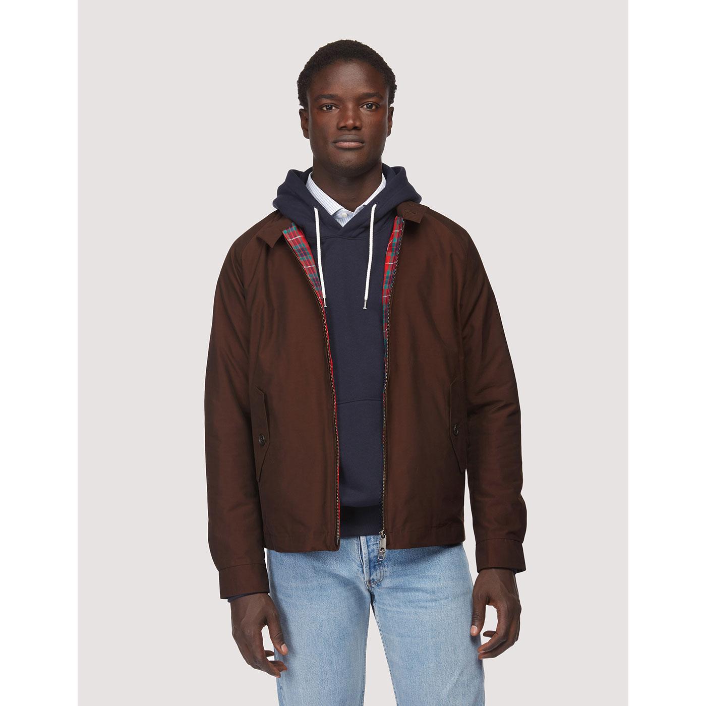 BARACUTA G4 Original Harrington Jacket in Brown Cigar