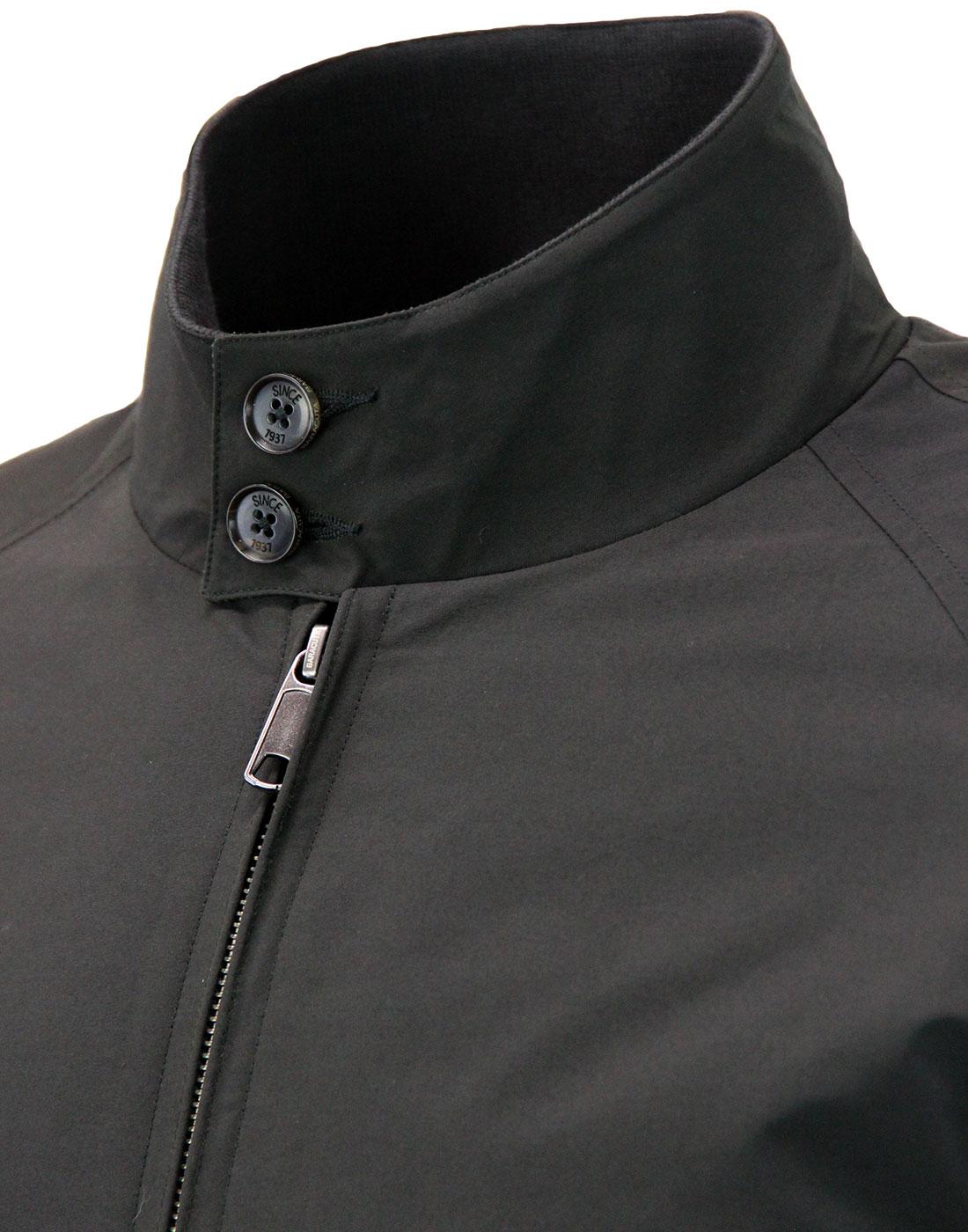 BARACUTA G4 Original Mod Made in England Harrington Faded Black