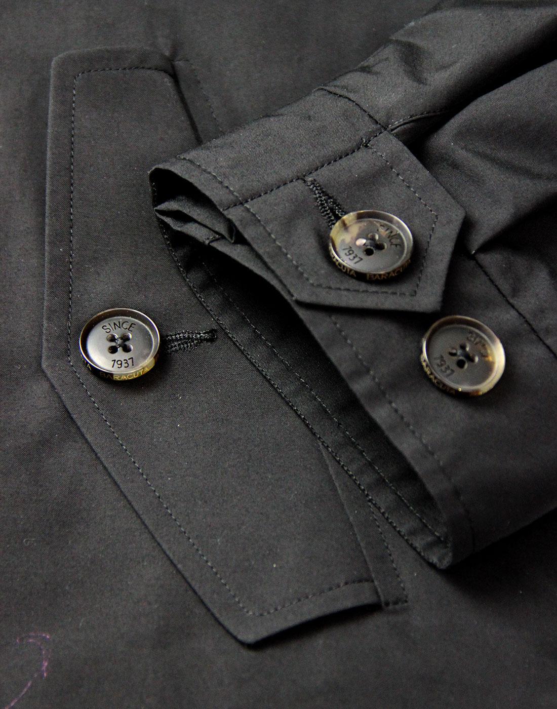 BARACUTA G4 Original Mod Made in England Mod Harrington in Black