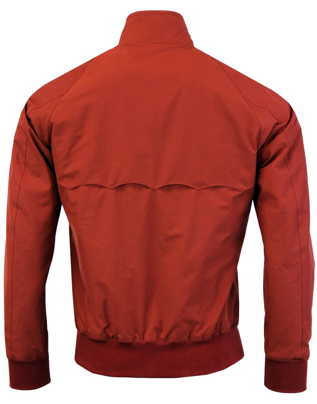 BARACUTA G9 Original Mod Made in England Harrington in Brick Red
