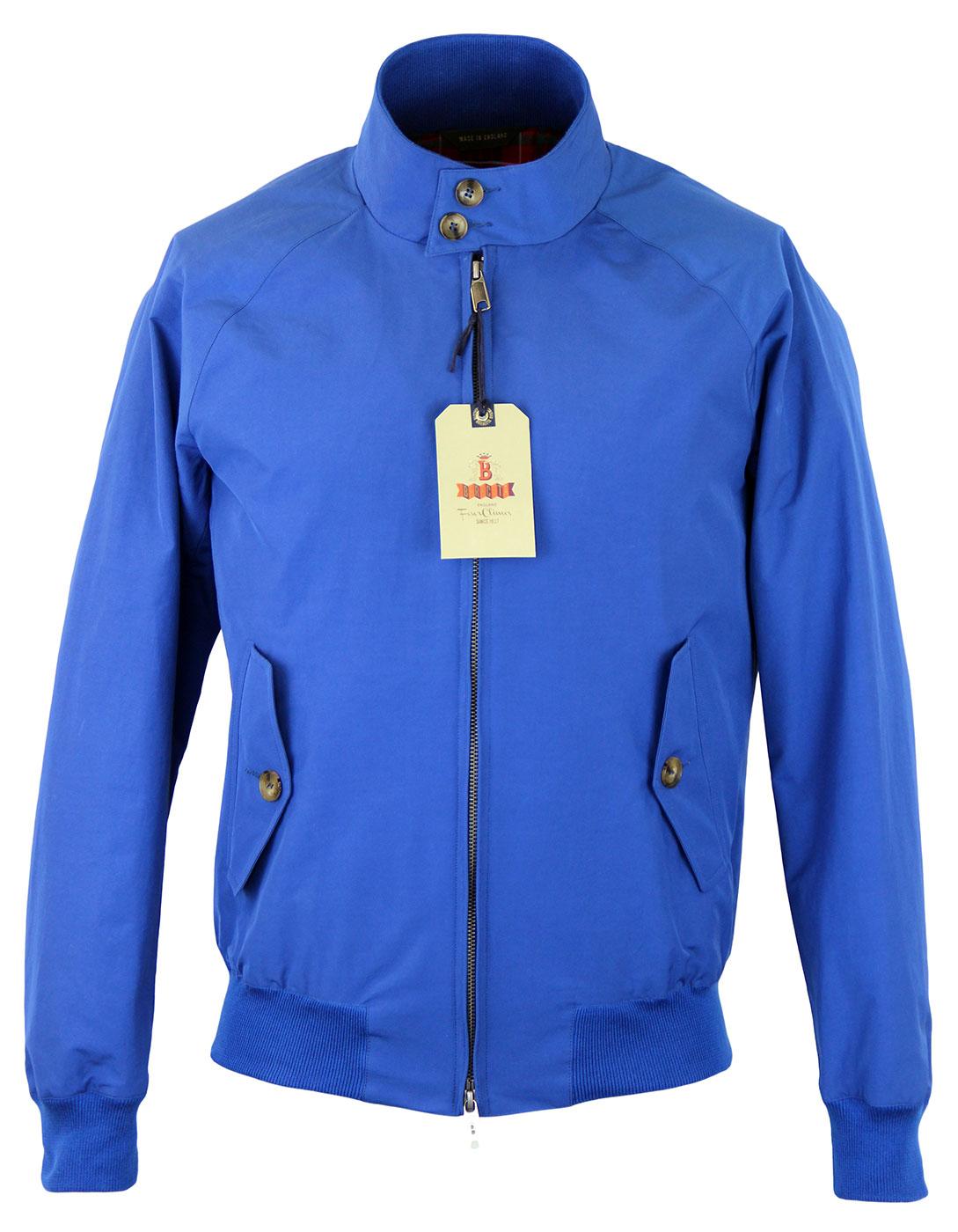 Baracuta G9 Original Made in England Mod Harrington in Royal Blue