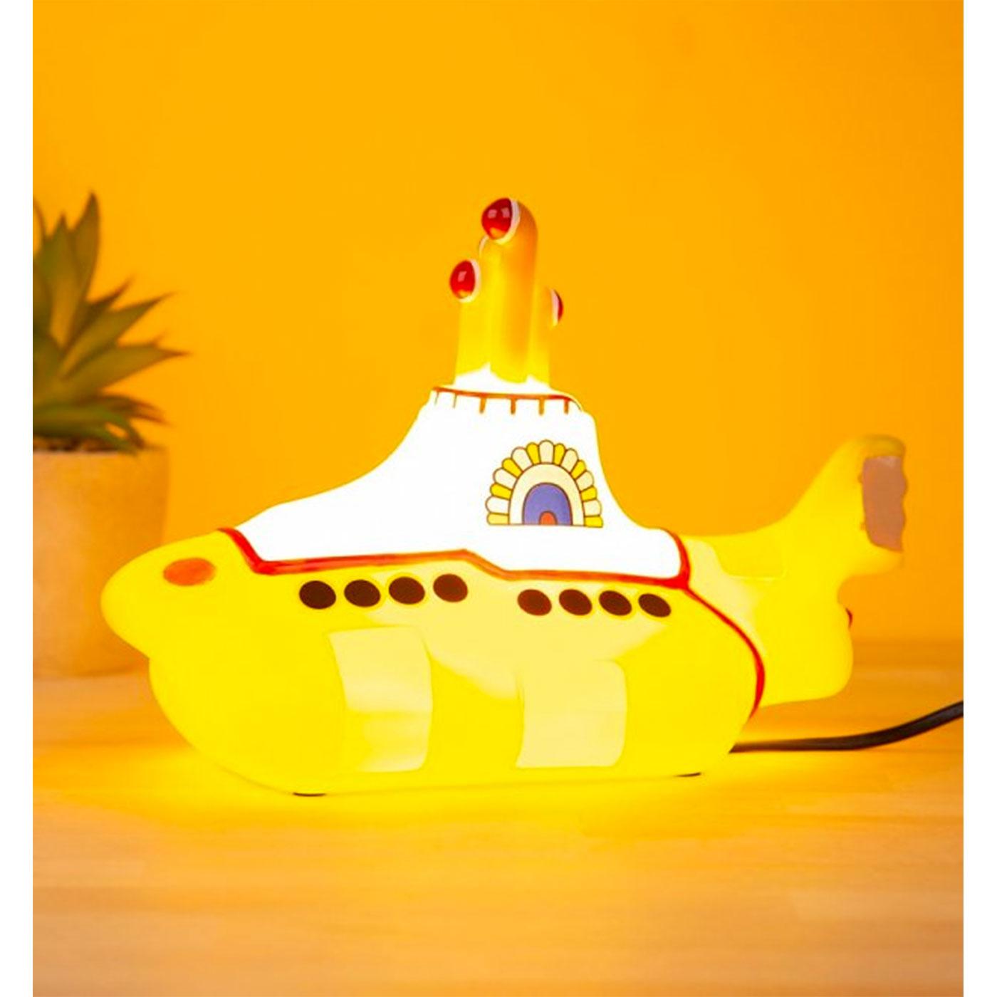 THE BEATLES Yellow Submarine Retro 60s Style Table Lamp