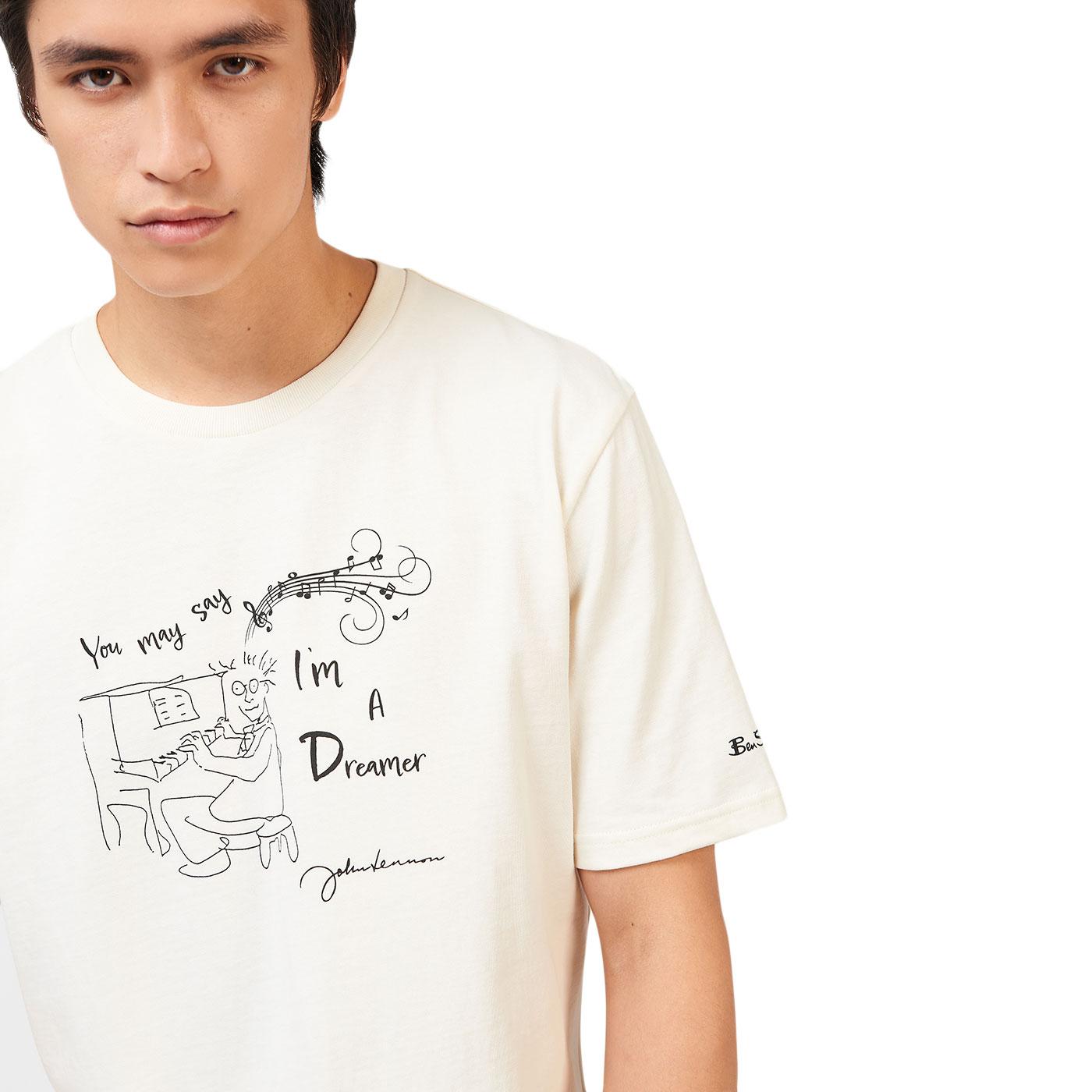 Ben Sherman x John Lennon Dreamer Limited Edition Tee White