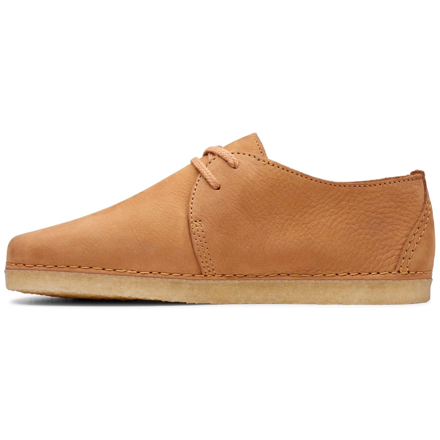 CLARKS ORIGINALS Ashton Women's Retro Shoes Light Tan