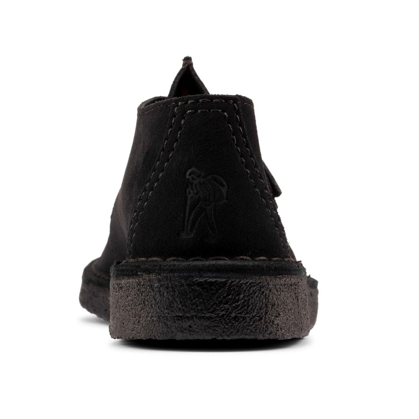 CLARKS ORIGINALS Desert Trek Men's Mod '70s Shoes Black