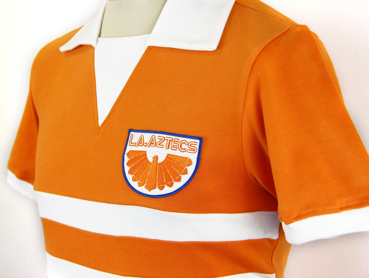 COPA LA Aztecs Retro 70s Indie George Best Football T-shirt