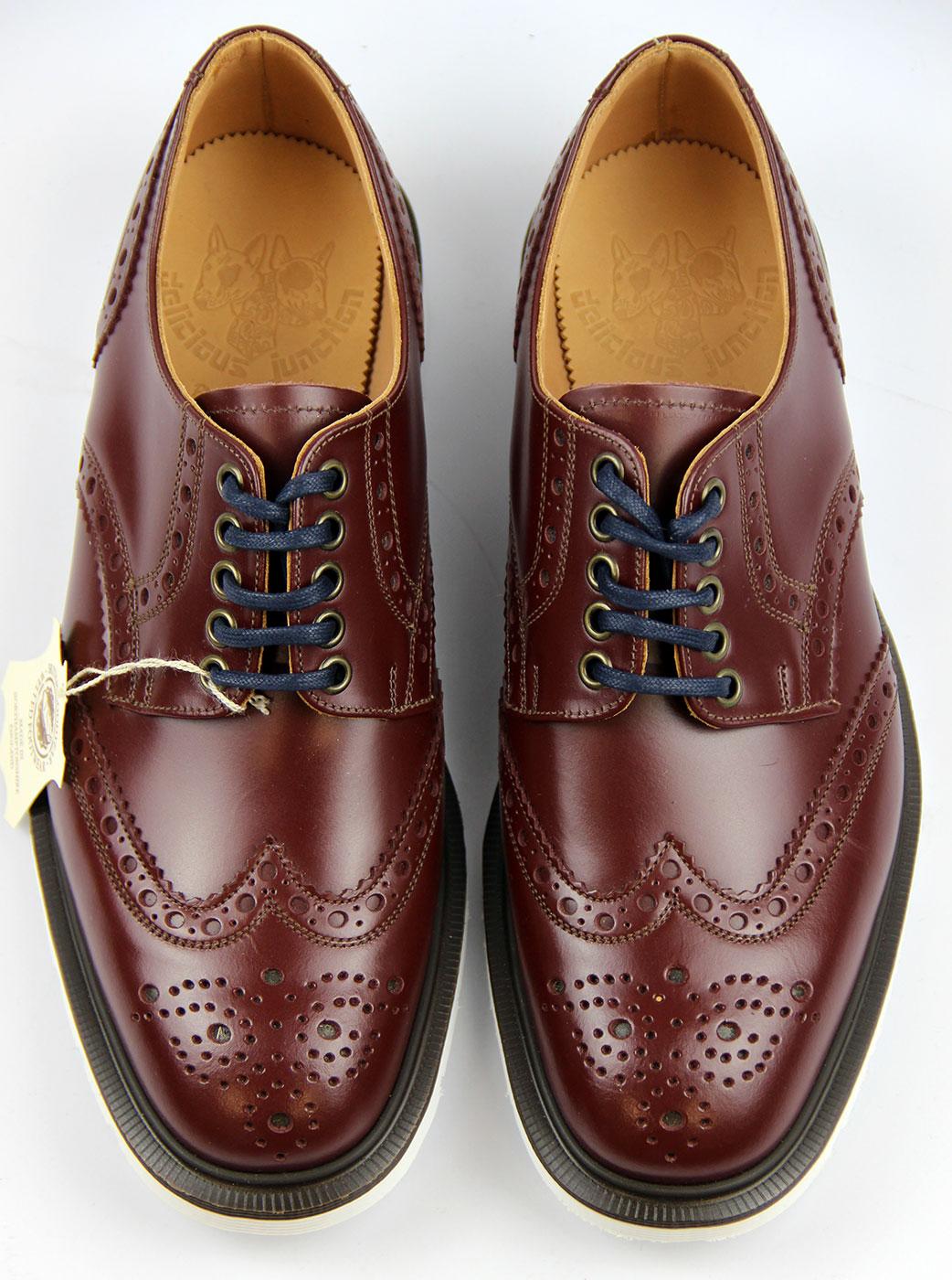 DELICIOUS JUNCTION Renegade Made in England Brogues Oxblood
