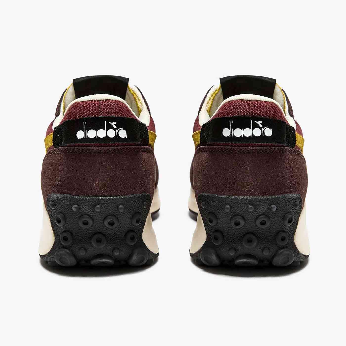 Diadora Race Suede SW Retro Trainers Seal Brown/Cinnamon