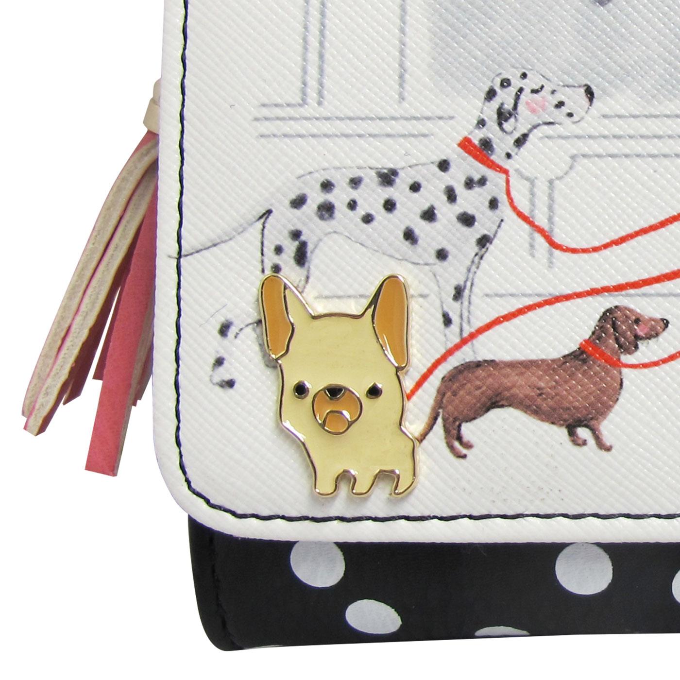 DISASTER DESIGNS I Love Dogs Keepsake Vintage purse