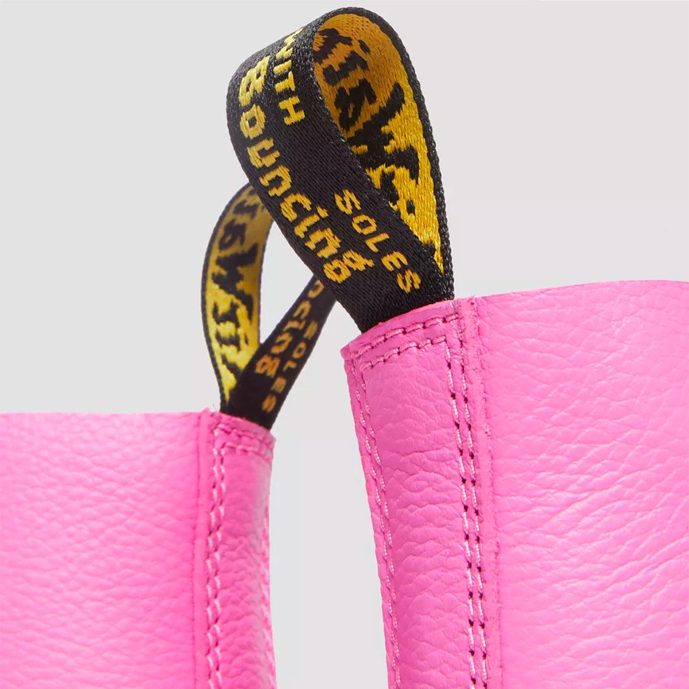 Dr Martens 1460 Pascal Virginia Leather Ankle Boots Thrift Pink