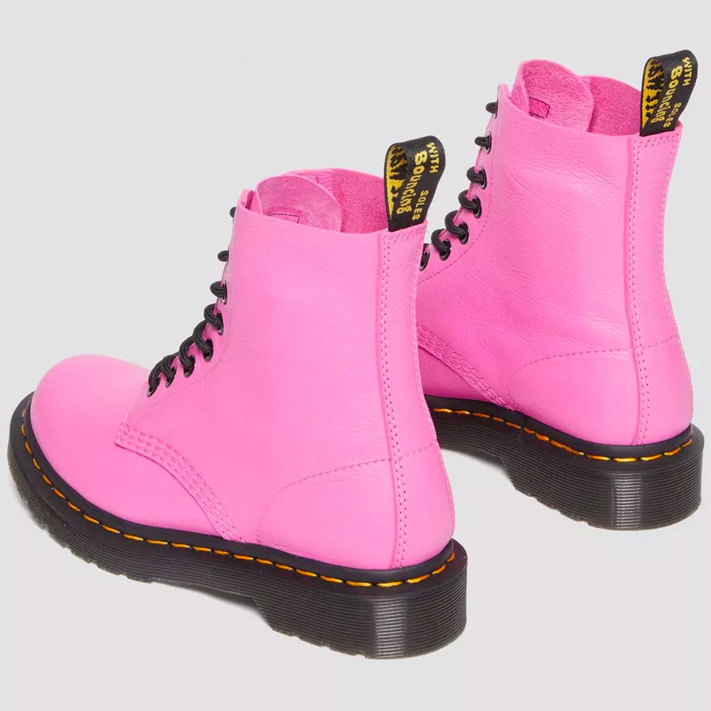 Dr Martens 1460 Pascal Virginia Leather Ankle Boots Thrift Pink