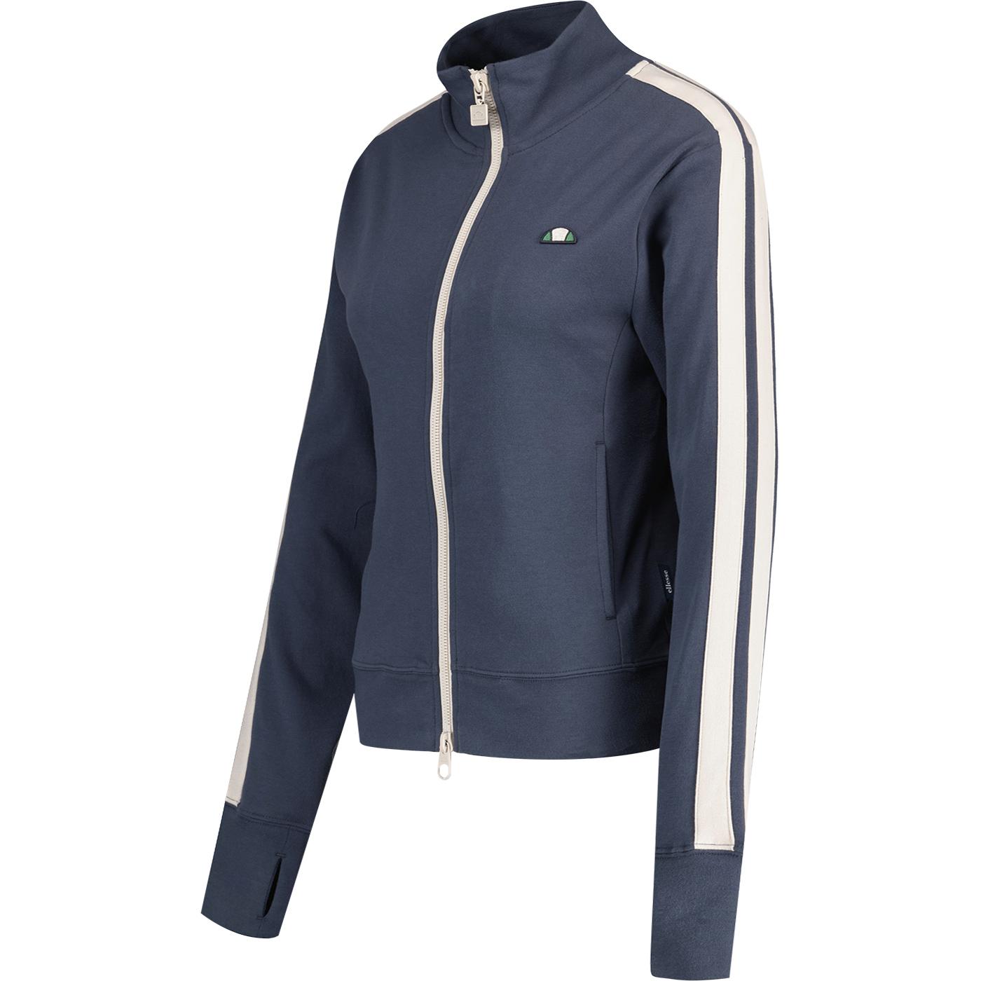 ELLESSE Normina Retro Sleeve Stripe Track Jacket Dark Blue