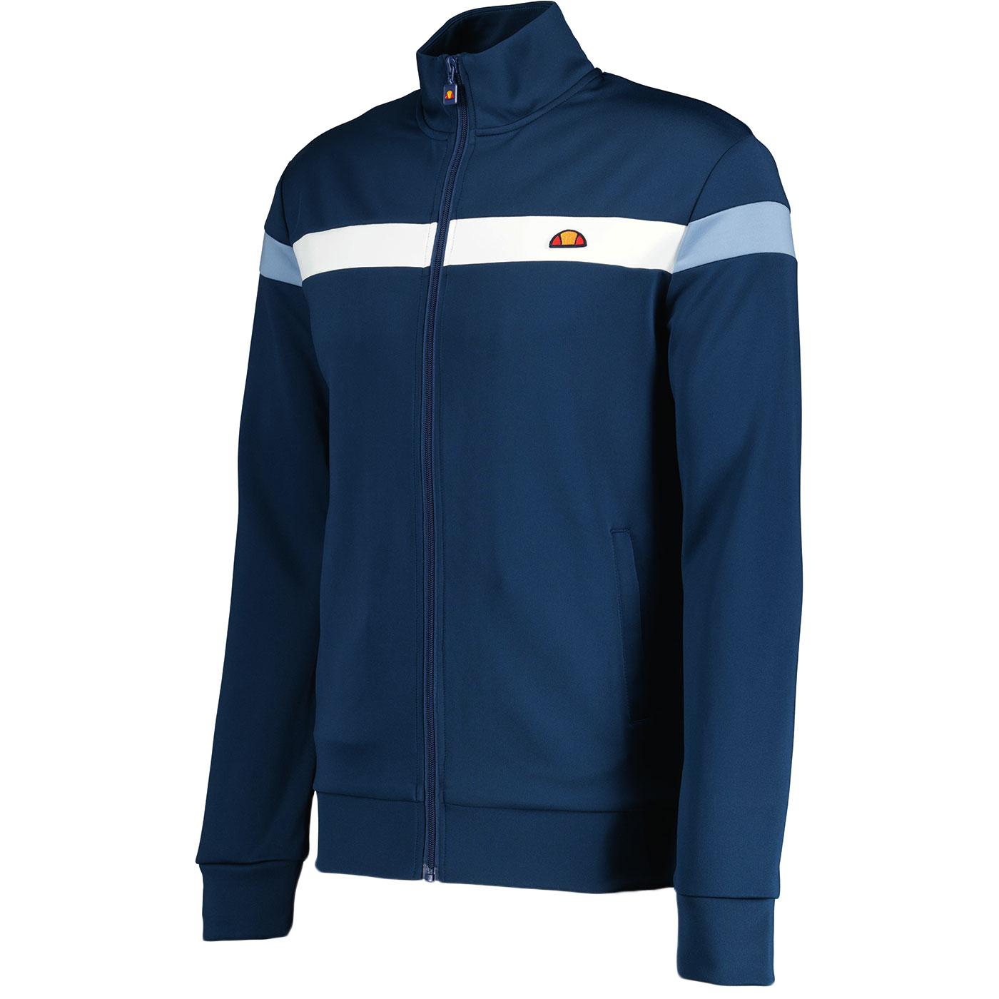 Spinella Ellesse Retro Sports Track Top Dark Blue