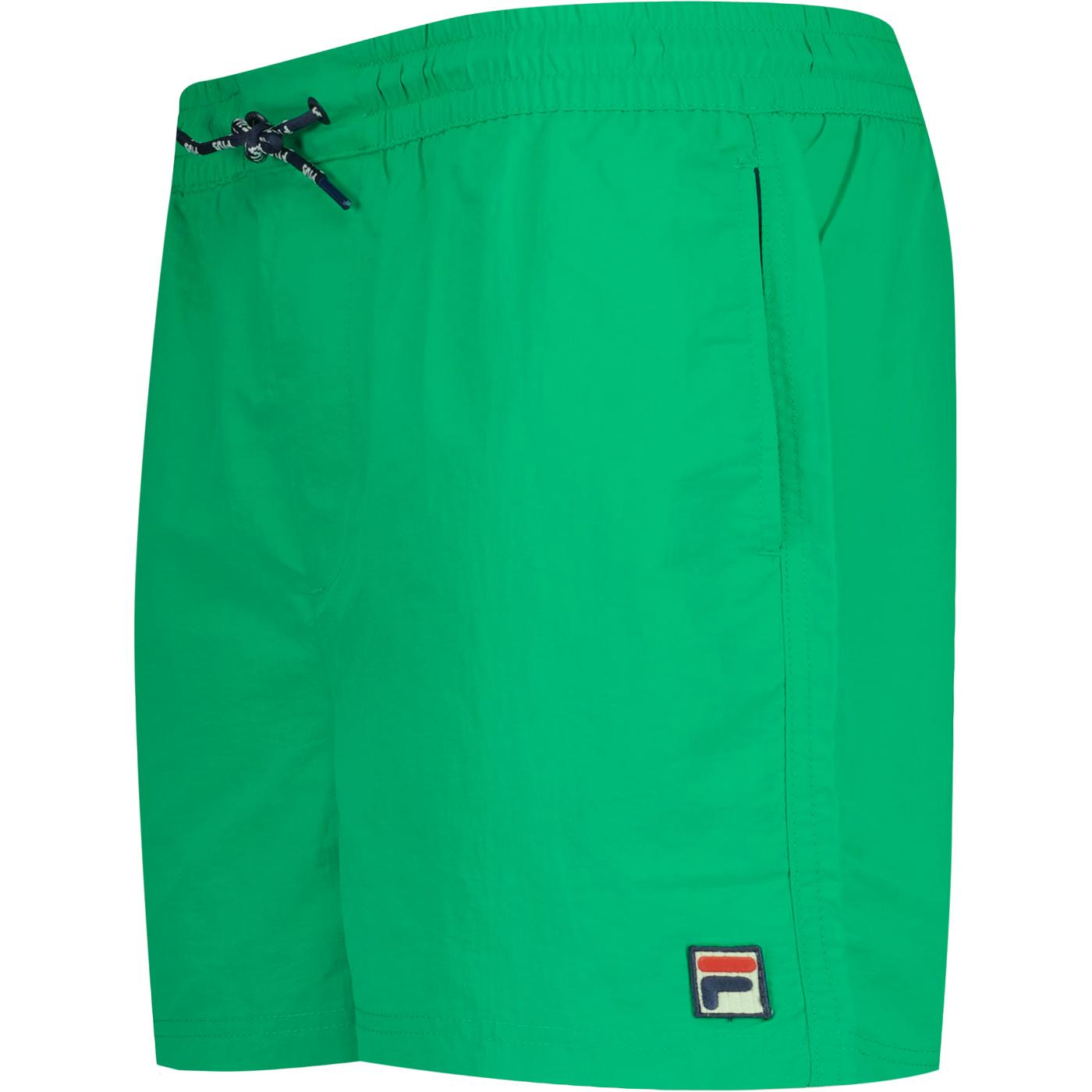 Fila Vintage Artoni Men s Retro Sports Swim Shorts in Jelly Bean