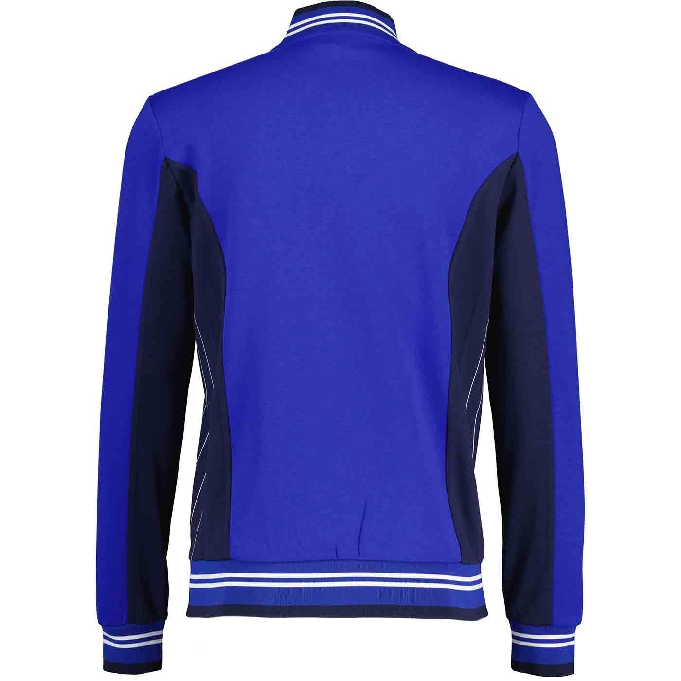 Settanta FILA VINTAGE Retro 70s Track Top in Bright Blue