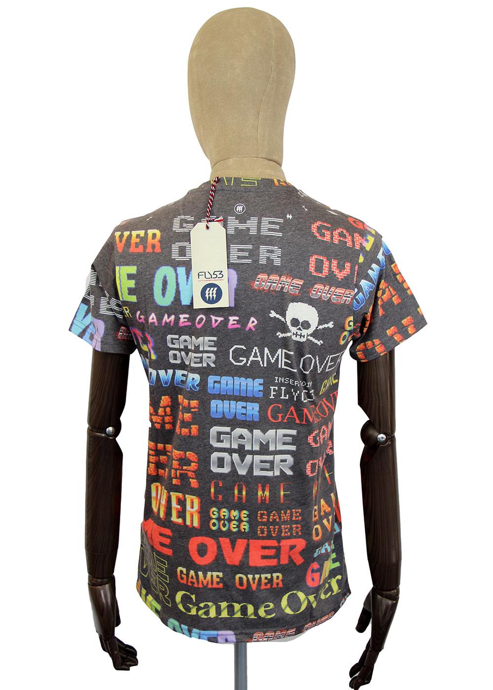 FLY53 Coda Retro Indie Computer Game Over Print T-shirt