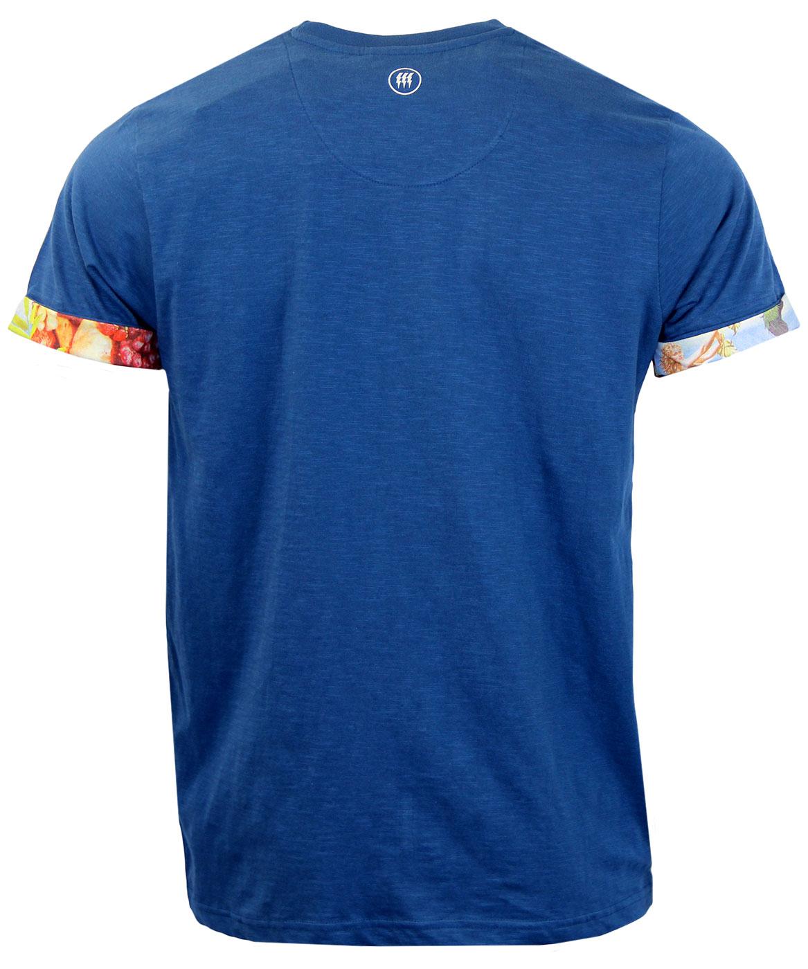 FLY53 Dino Take Over Retro 70s Indie Dinosuar Logo T-Shirt