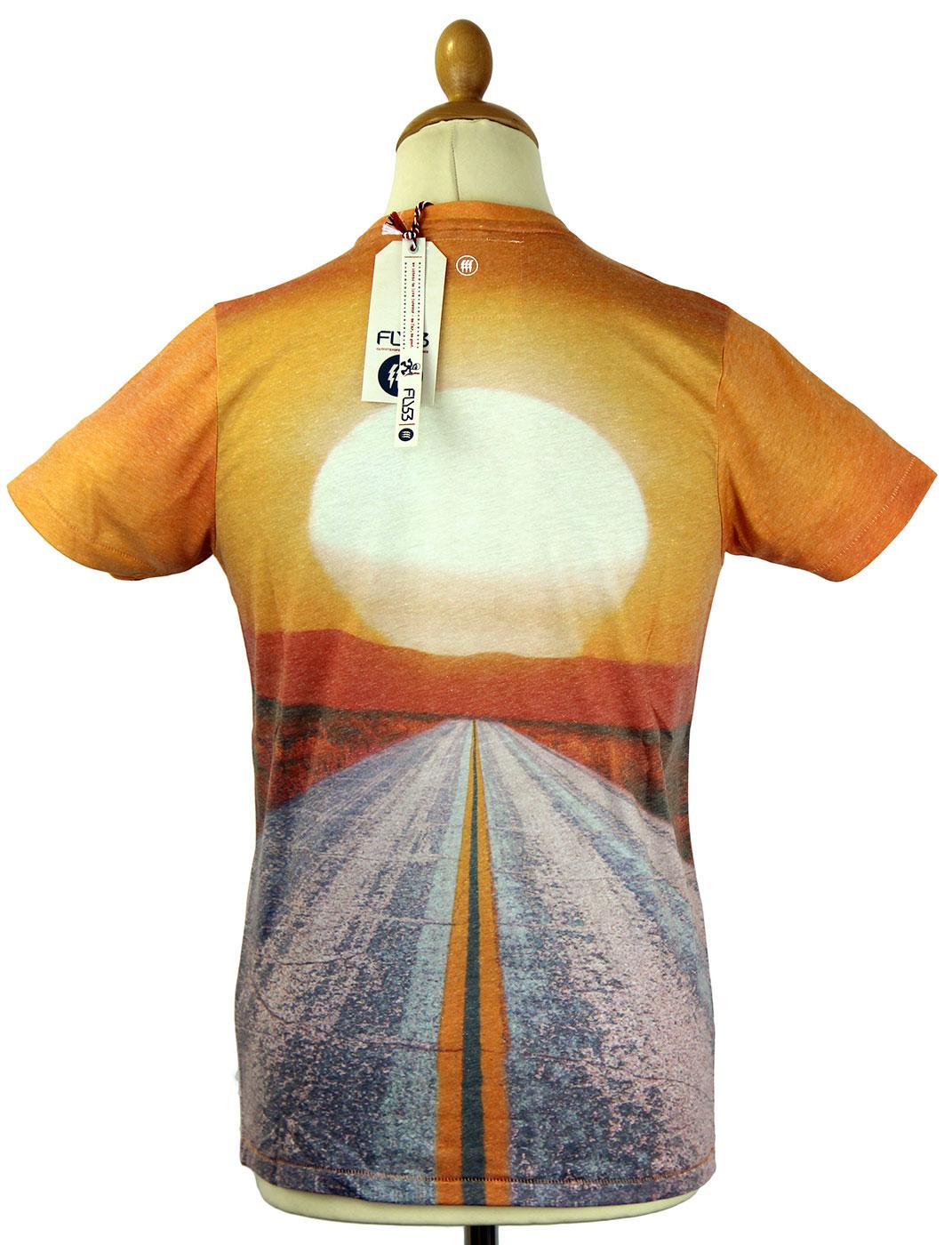 FLY53 Frontier Retro Indie 70s Open Road Sublimation T-shirt