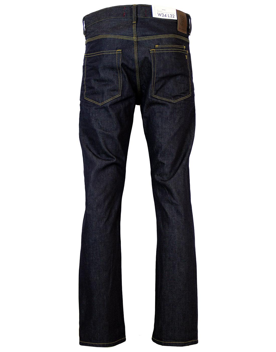 FRENCH CONNECTION DU Denim Retro Mod Regular Jeans Raw Indigo