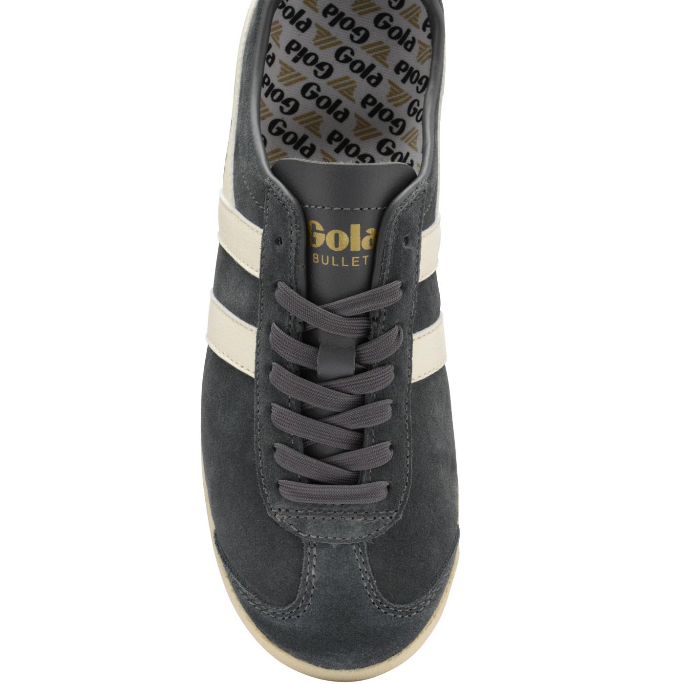 GOLA Bullet Suede Retro 70s Archive Suede Trainers Graphite