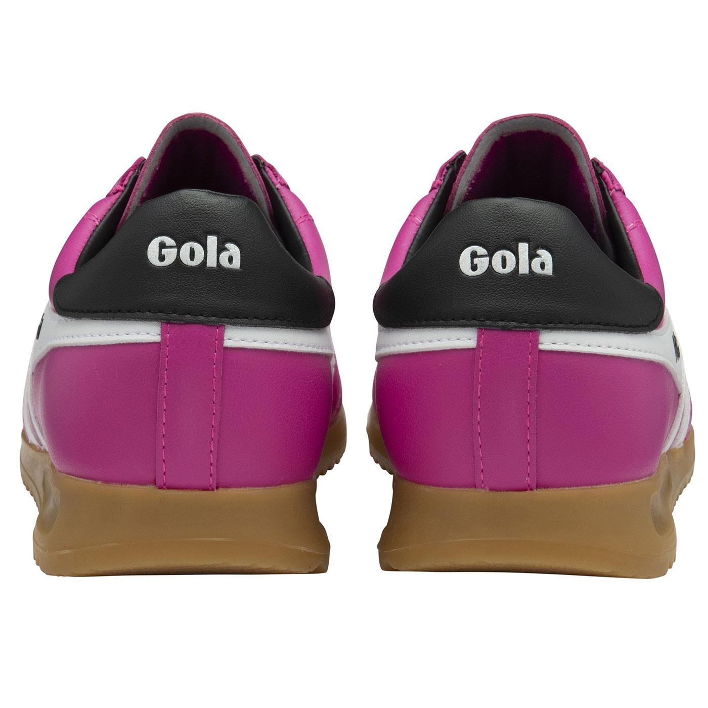 Stadium Gola Classics Leather Soccer Trainer Pink/White/Black