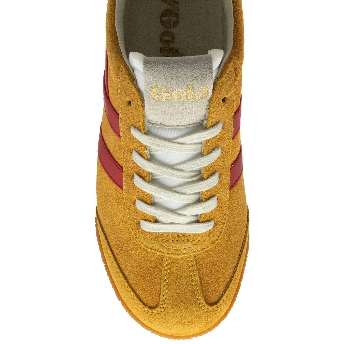GOLA Classics Retro Suede Trainers Sun Deep Red Moonlight