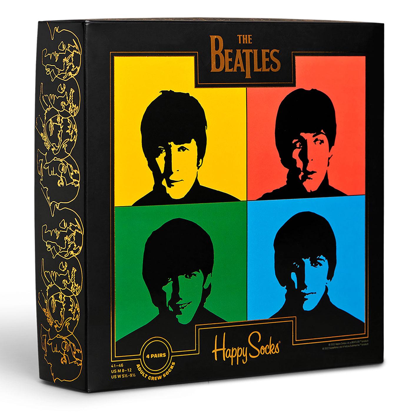 HAPPY SOCKS x The Beatles Fab 4 Women's Socks Gift Set