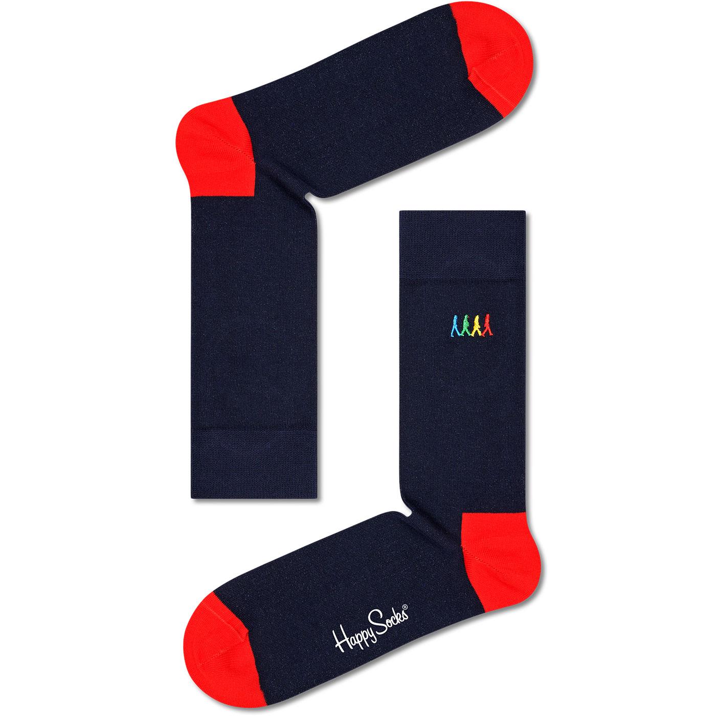 HAPPY SOCKS x The Beatles Fab 4 Women's Socks Gift Set