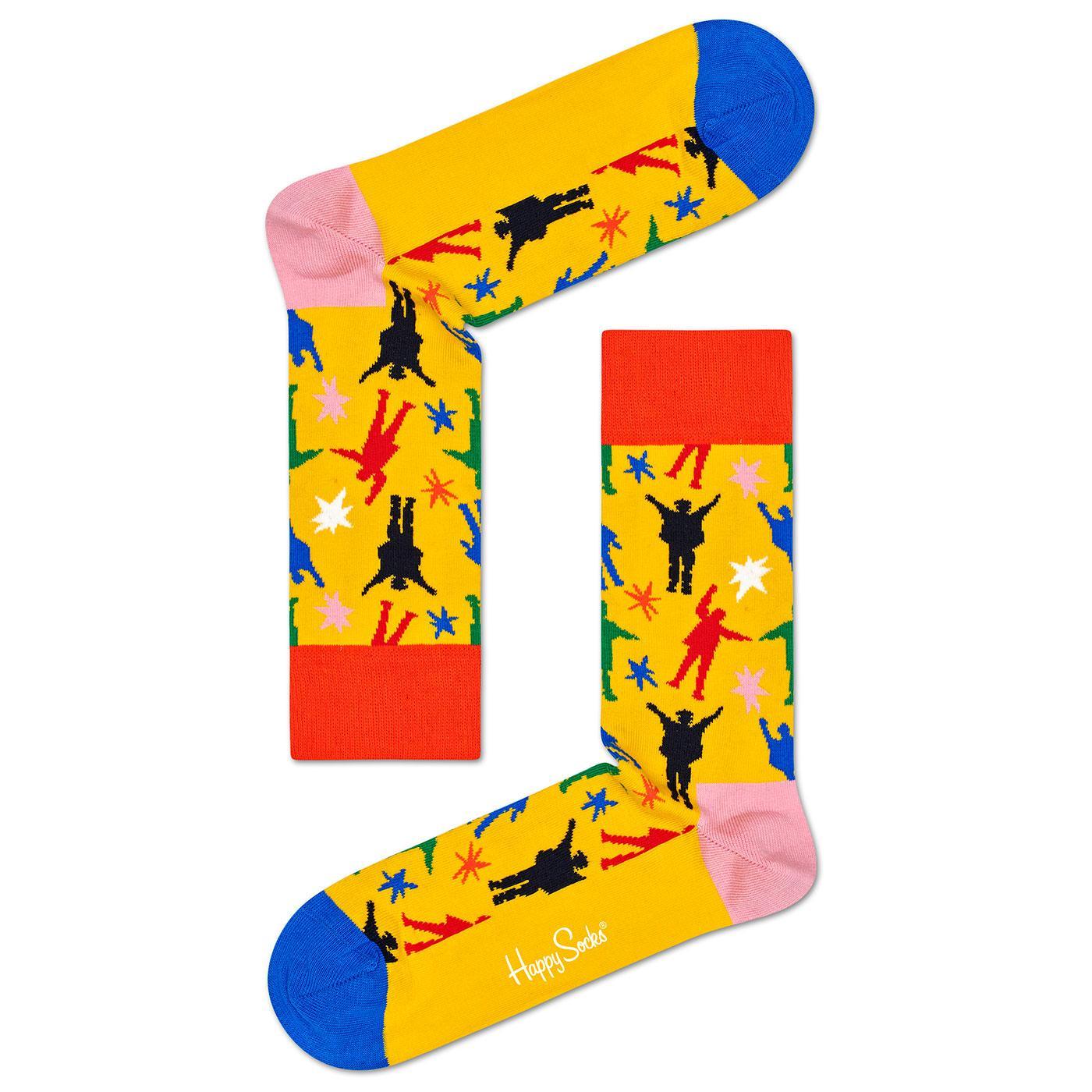 HAPPY SOCKS x THE BEATLES 6 Pack Sock Gift Box