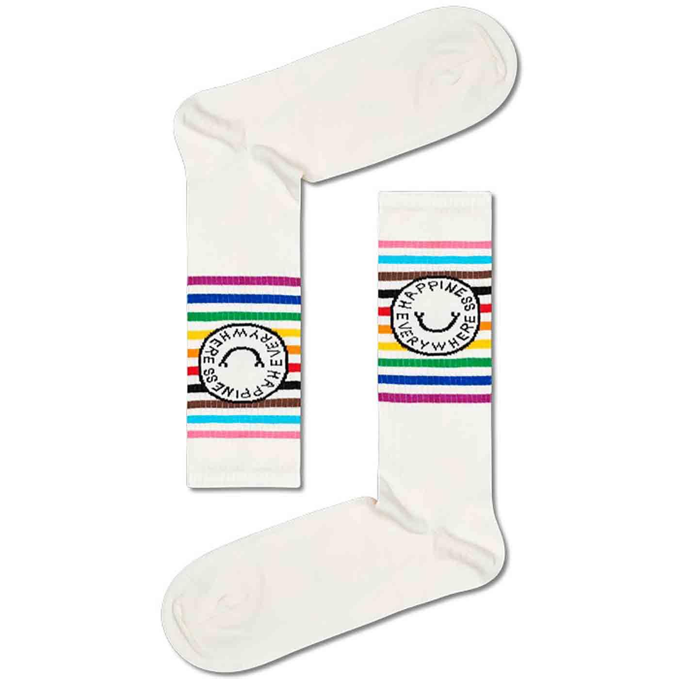 HAPPY SOCKS Men's Gay Pride Socks 3 Pack Gift Set