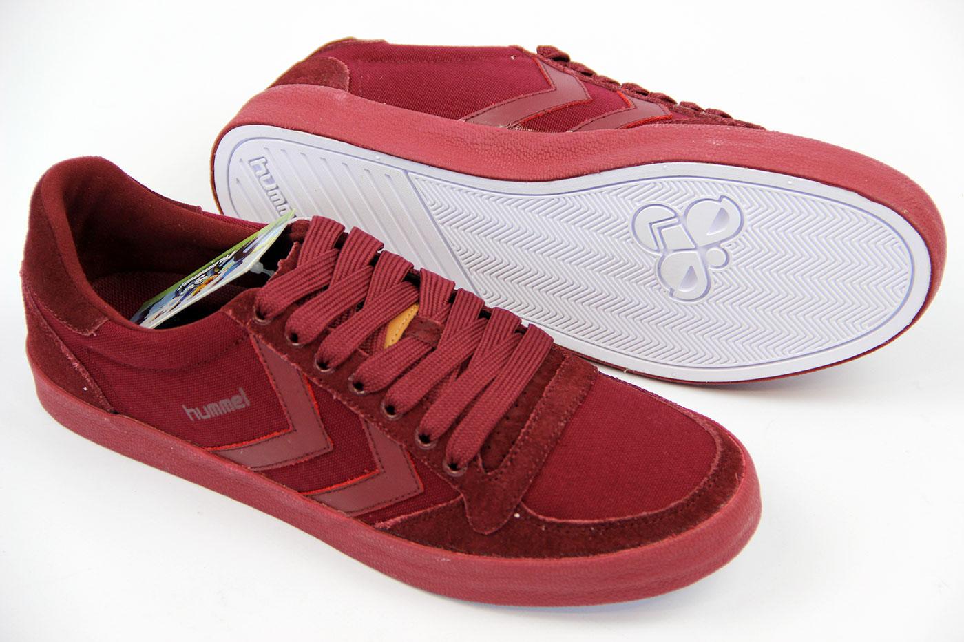 HUMMEL Retro Indie Mod Slimmer Stadil Delux Trainers Cabernet