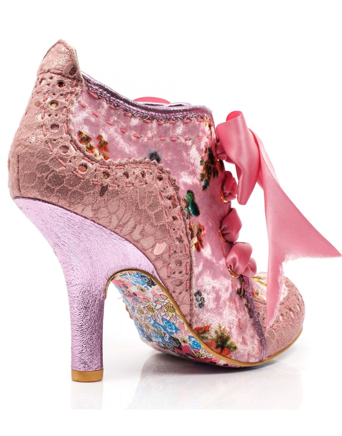 IRREGULAR CHOICE Abigail's Third Party Heeled Boots Pink
