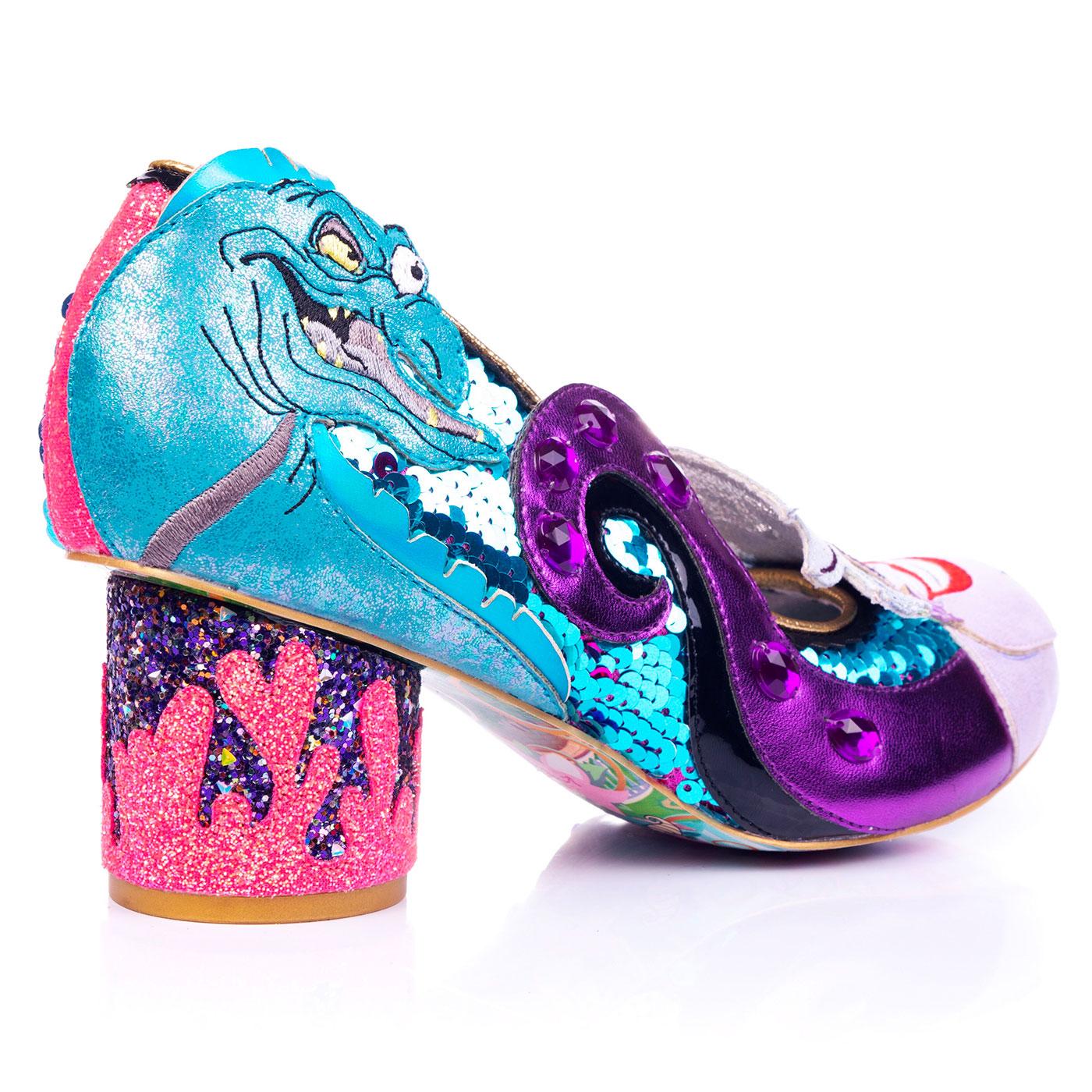 IRREGULAR CHOICE Sea Dreams Ursula & Ariel Sequin Heel