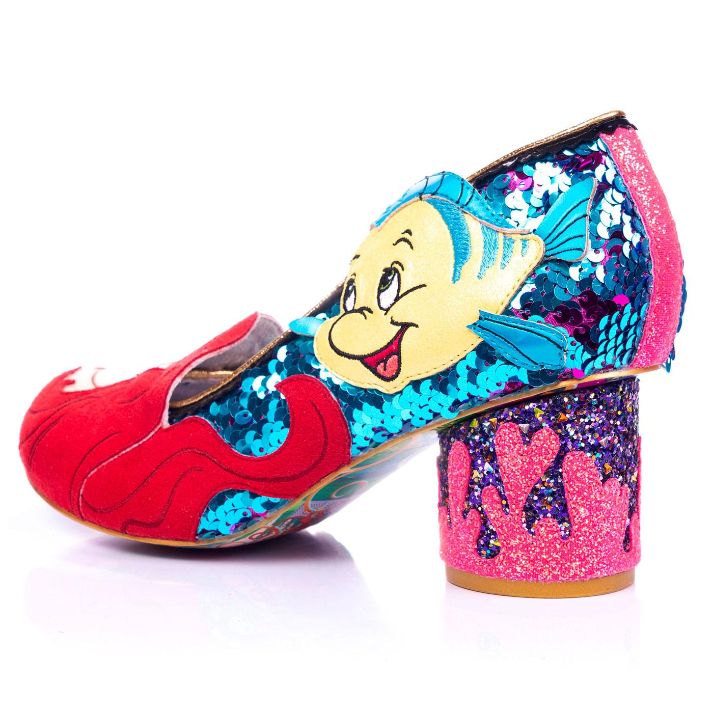 IRREGULAR CHOICE Sea Dreams Ursula & Ariel Sequin Heel
