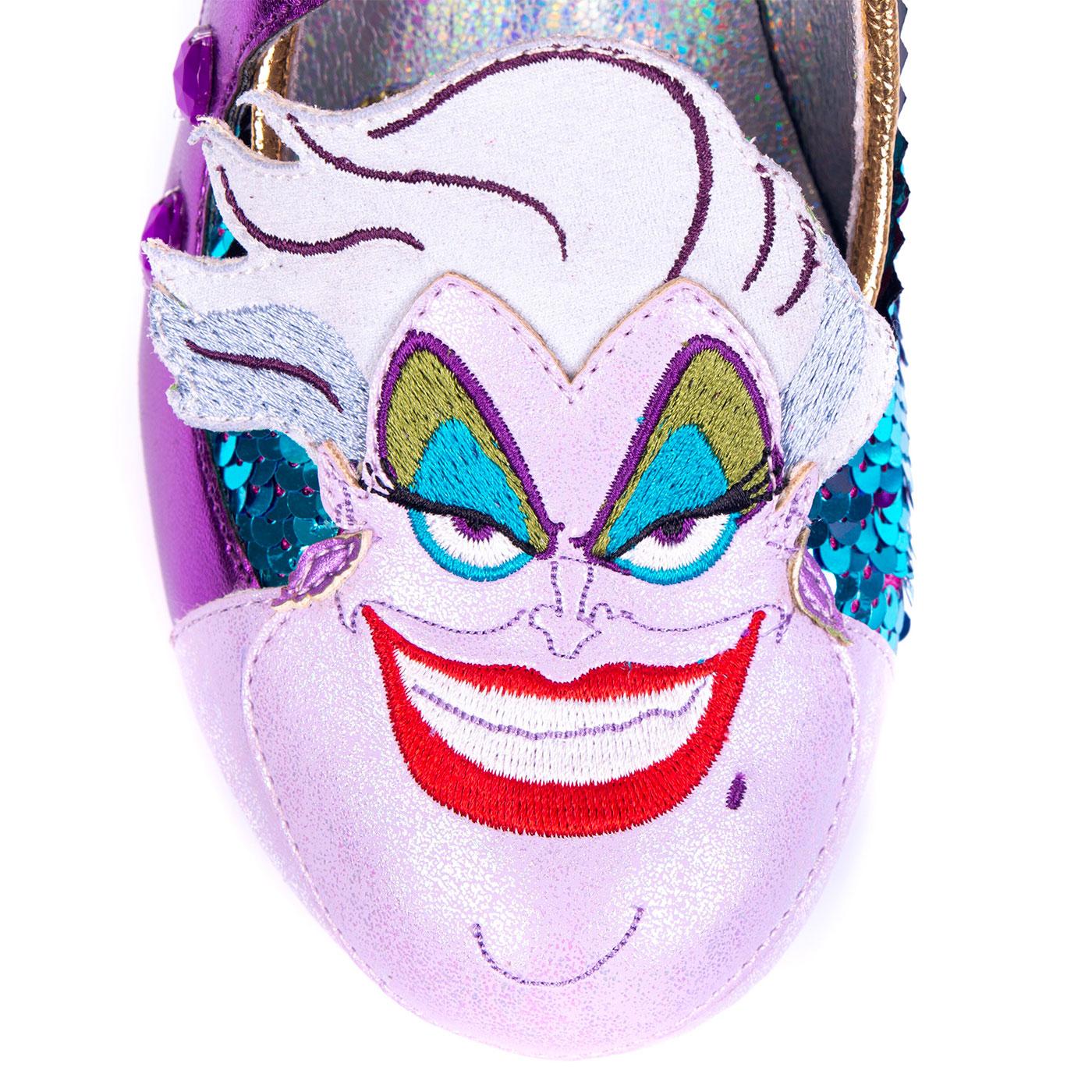 IRREGULAR CHOICE Sea Dreams Ursula & Ariel Sequin Heel