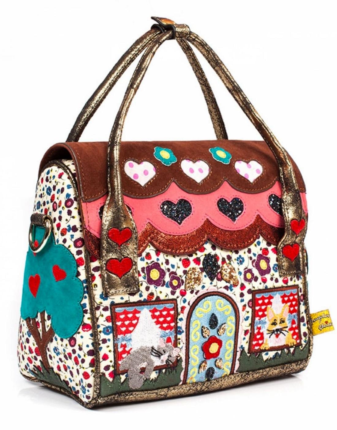 IRREGULAR CHOICE Doghouse Retro House Handbag