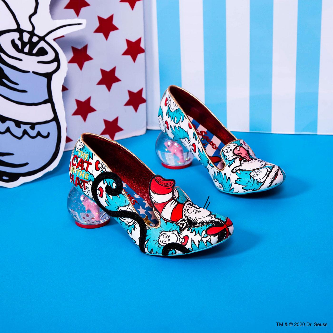 IRREGULAR CHOICE Cat in The Hat Good Things Shoes