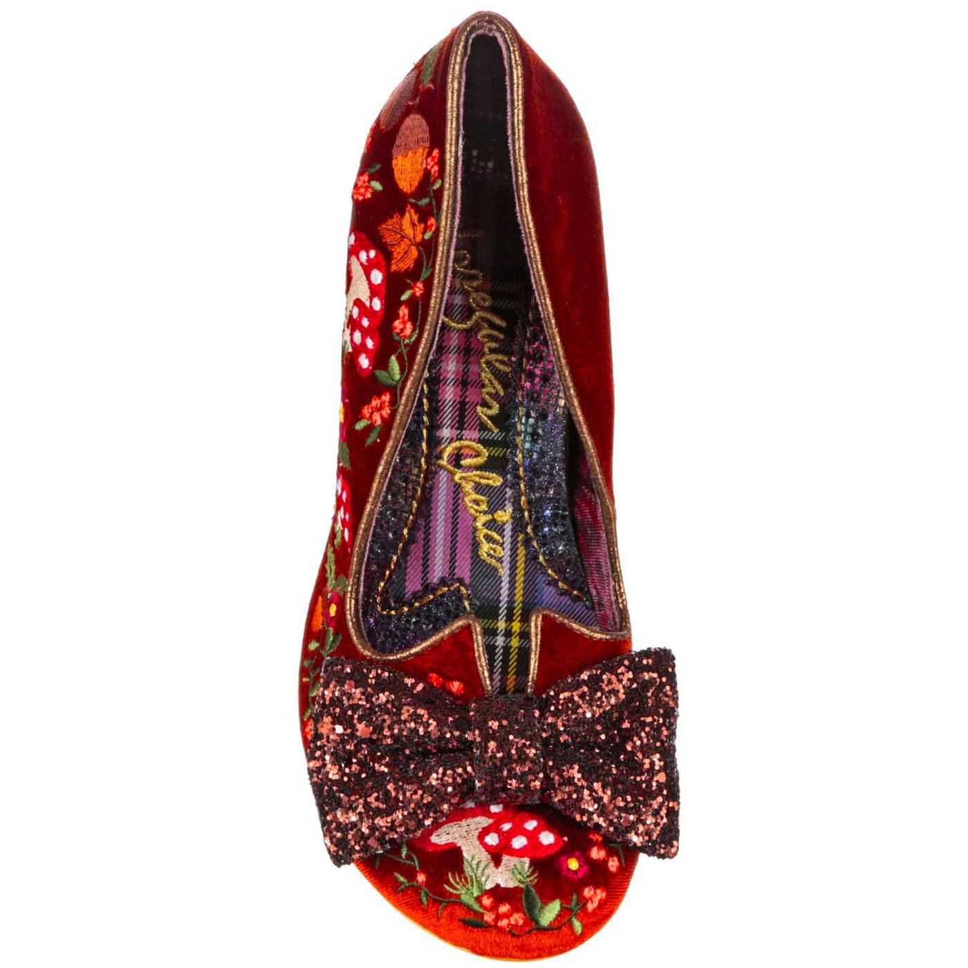 Irregular Choice Forest Forager Squirrel Concept Heels in Brown