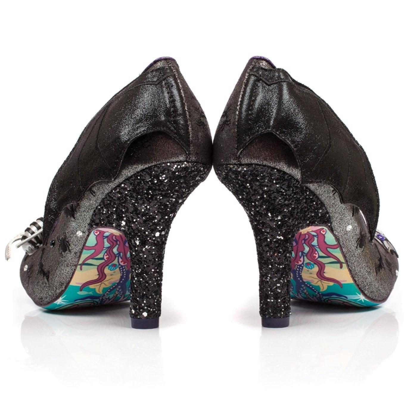 IRREGULAR CHOICE Batty For You Retro 50s Bat Wing Heels