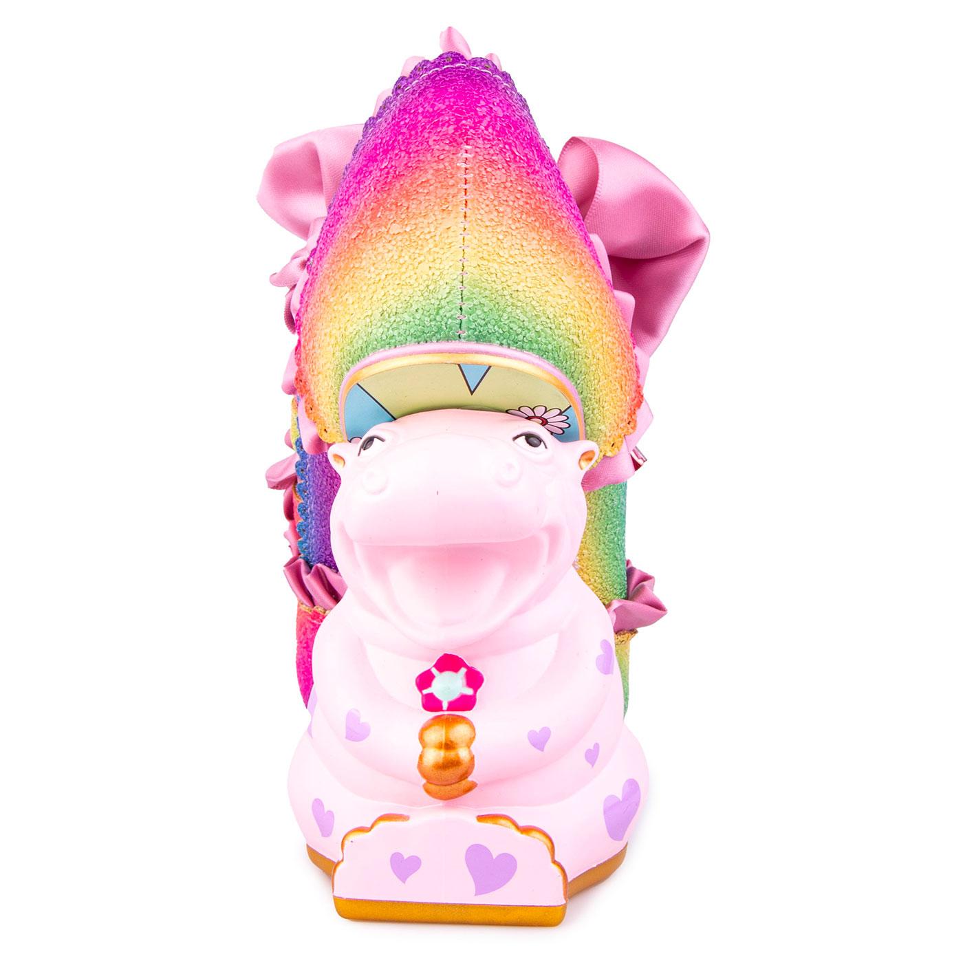 Happy Hippo IRREGULAR CHOICE Rainbow Character Heels