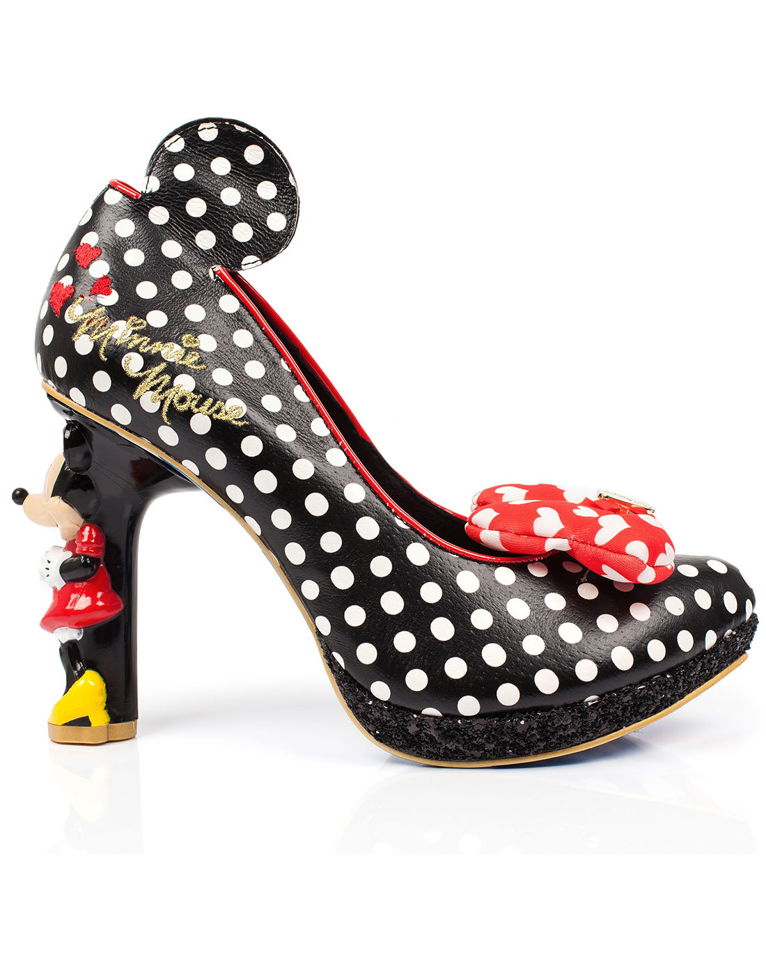 IRREGULAR CHOICE Oh My! Mickey & Minnie Mouse Heel Shoes