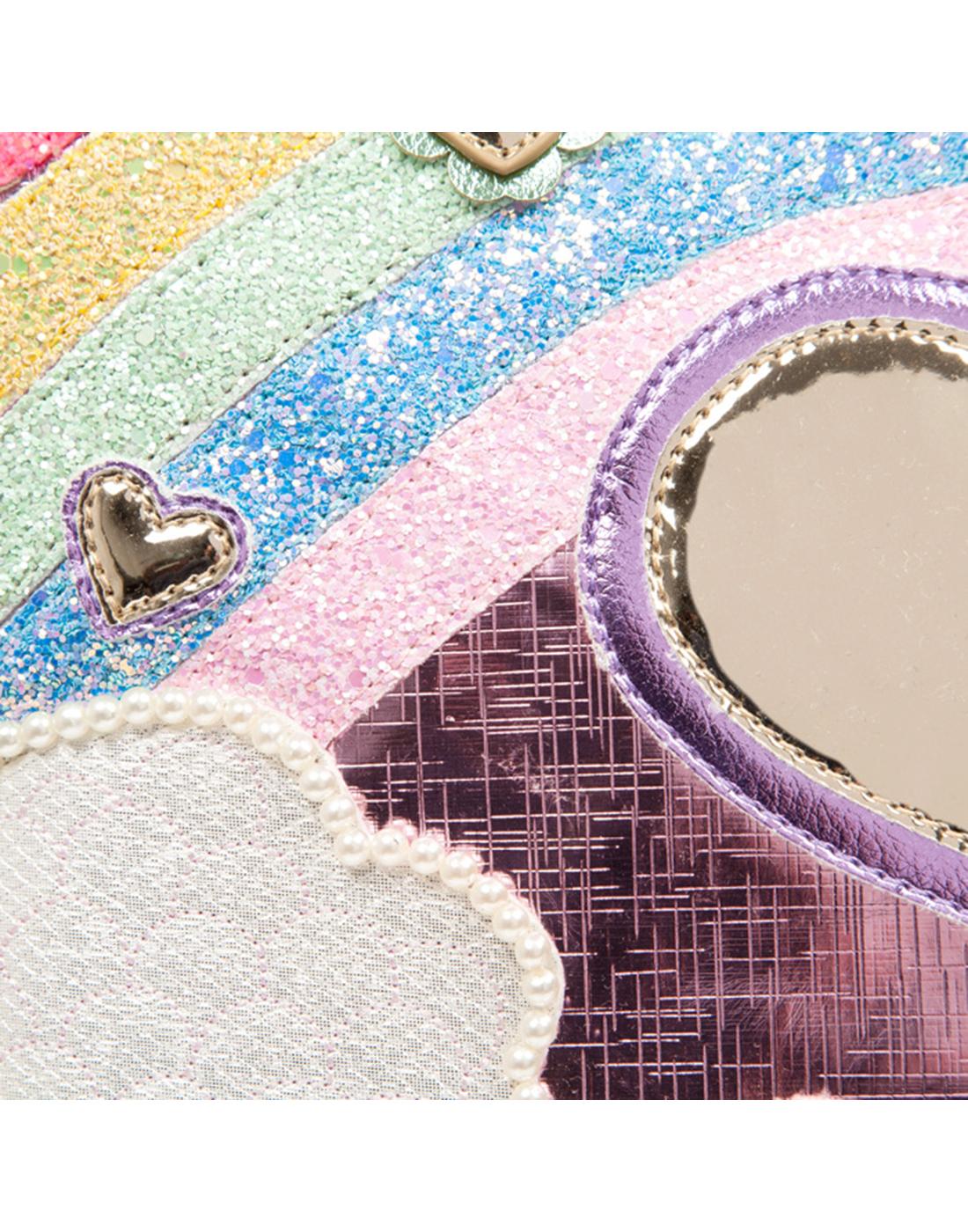 IRREGULAR CHOICE Over The Rainbow Bag in Pink