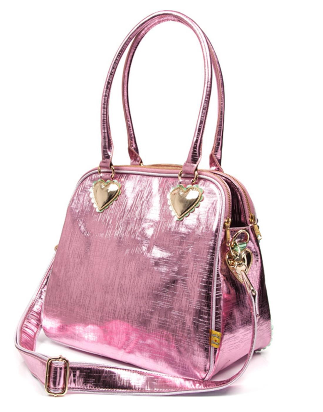 IRREGULAR CHOICE Over The Rainbow Bag in Pink