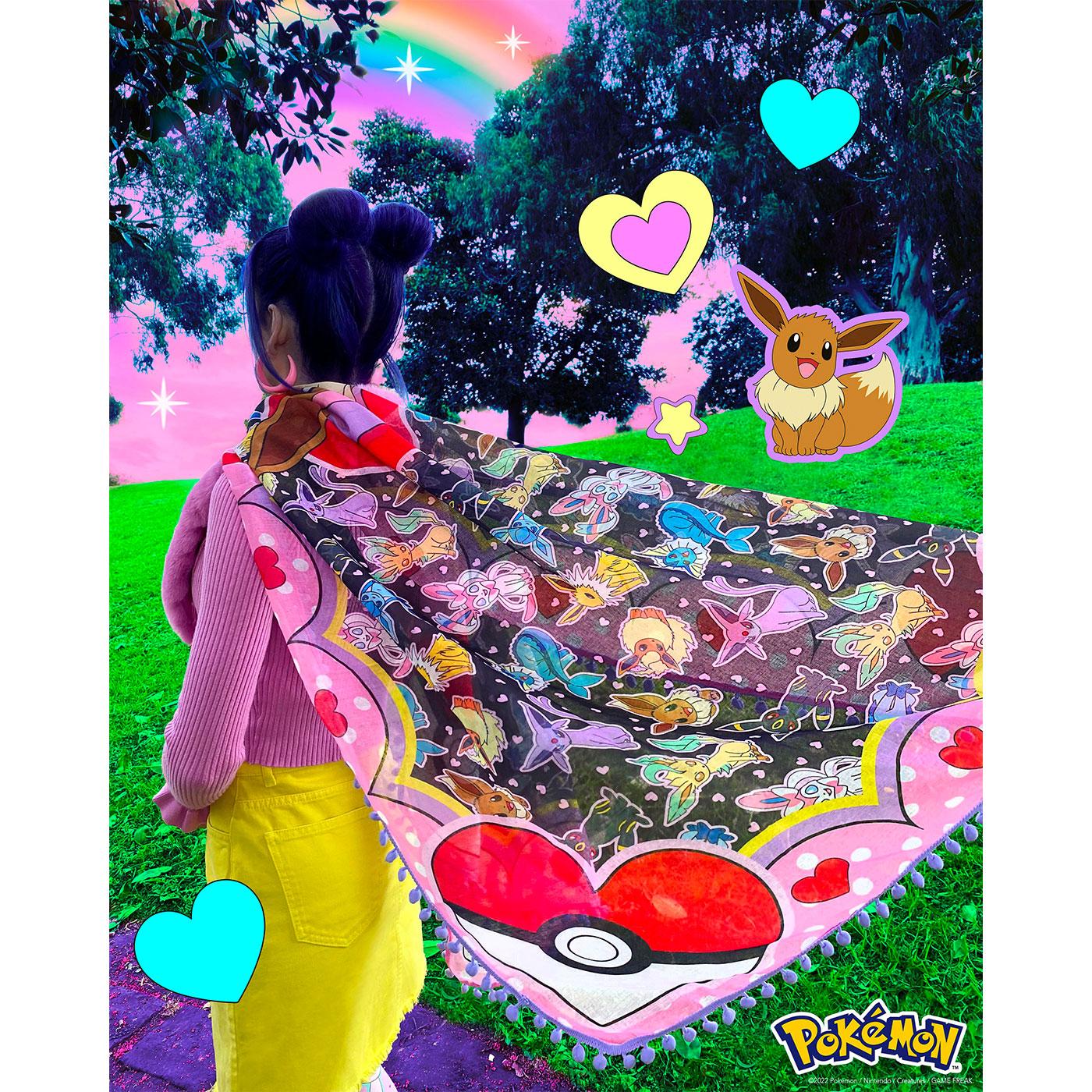So Many Choices IRREGULAR CHOICE Pokemon Scarf in Black