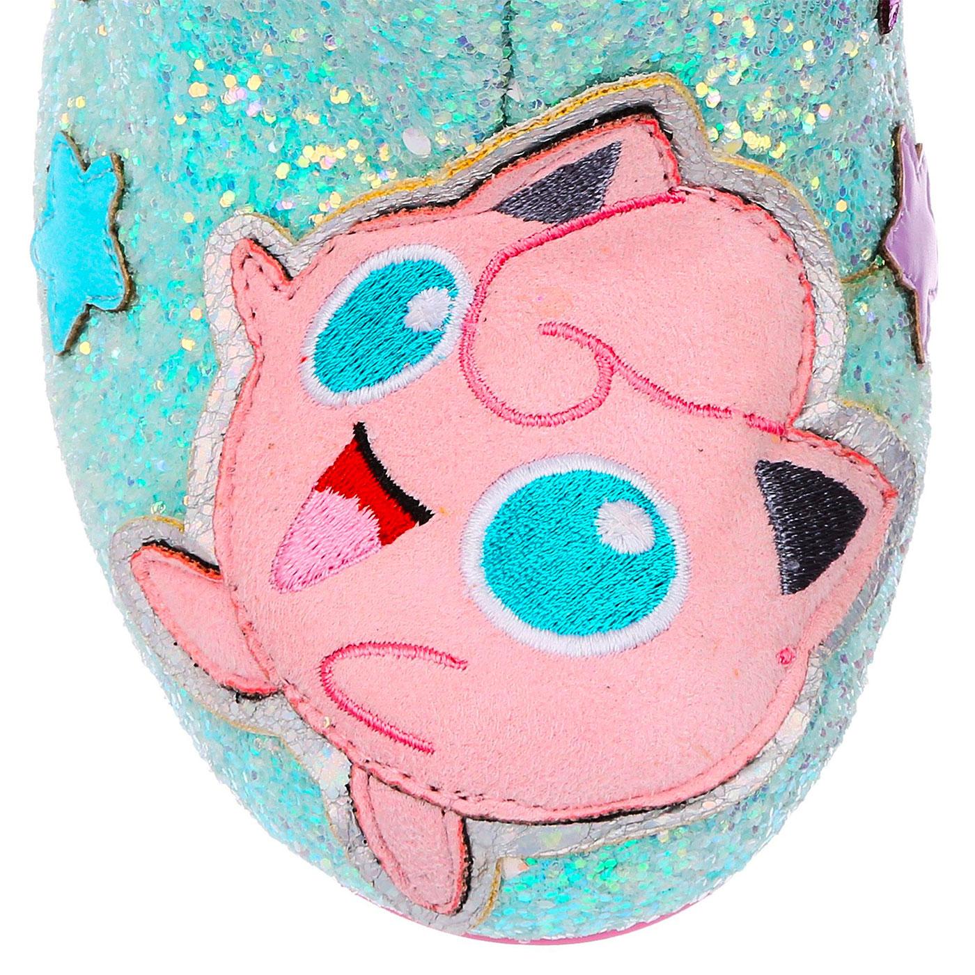 Twinkle Toes IRREGULAR CHOICE Pokemon Heel Boots Peach