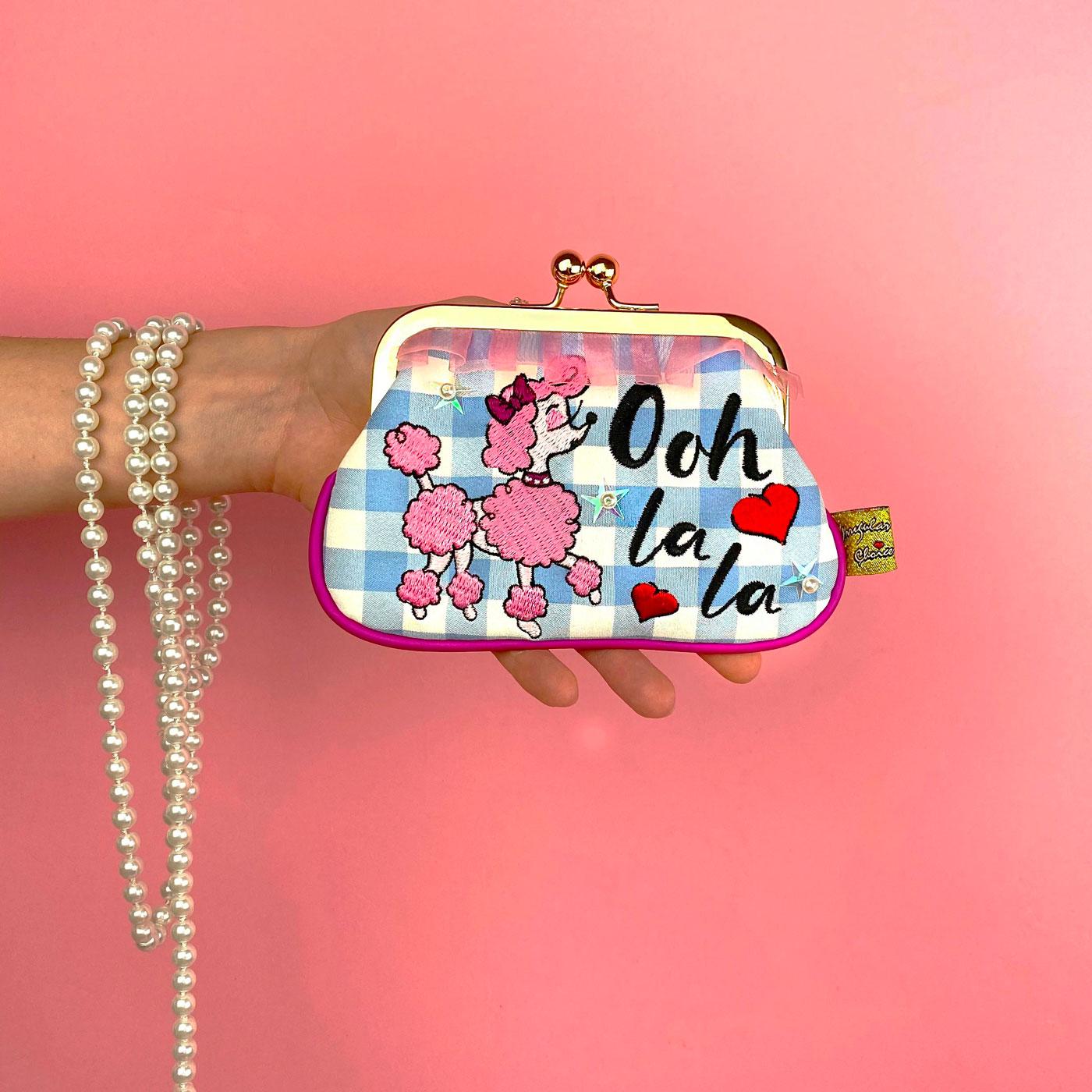 Park Princess IRREGULAR CHOICE Gingham Poodle Purse